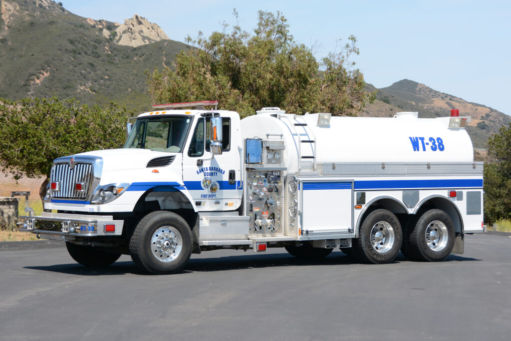 Water Tender - Santa Barbara County Fire Department