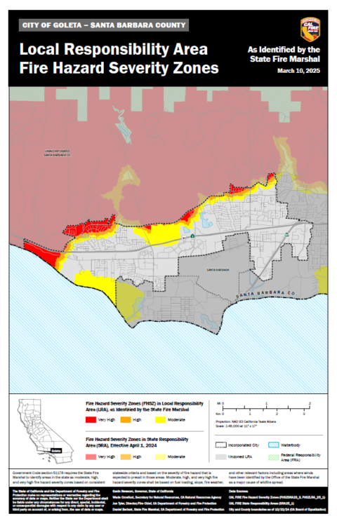 Fire Departments of Santa Barbara County Release Local Responsibility ...