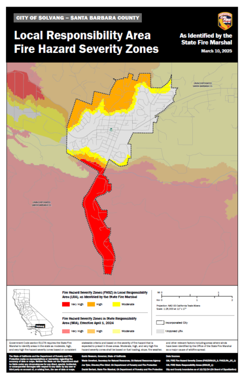 Fire Departments of Santa Barbara County Release Local Responsibility ...